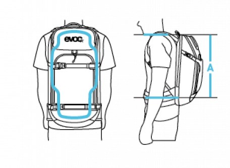 Evoc Gear Backpack 60L | Tredz Bikes