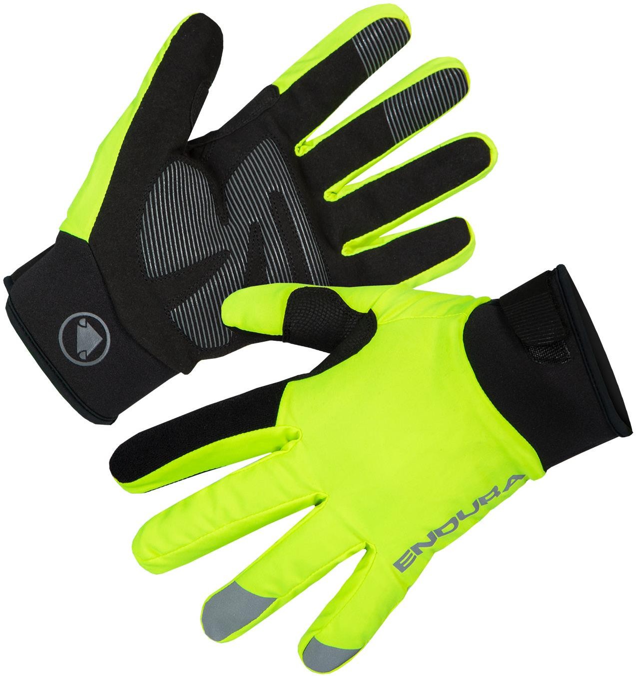 Endura Strike Waterproof Long Finger Cycling Gloves with Gel Palm ...