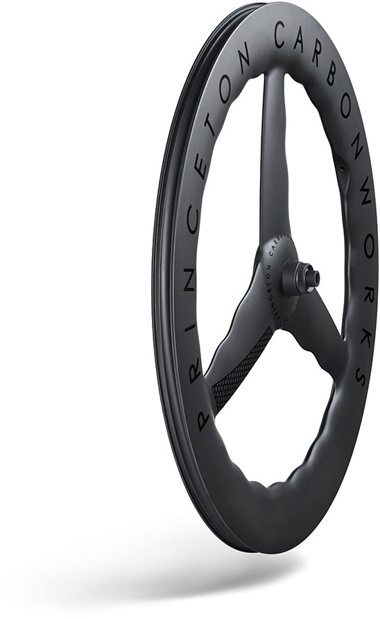 Princeton CarbonWorks Mach 7580 Front Tri-Spoke Deep Carbon Disc Rim ...