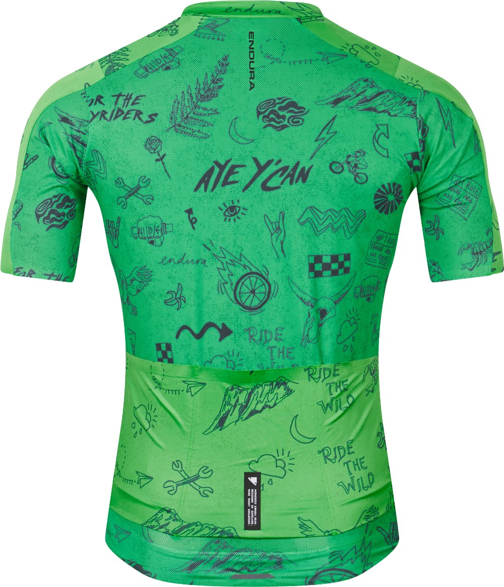 Endura Pro Super-Light Short Sleeve Cycling Print Jersey | Tredz Bikes