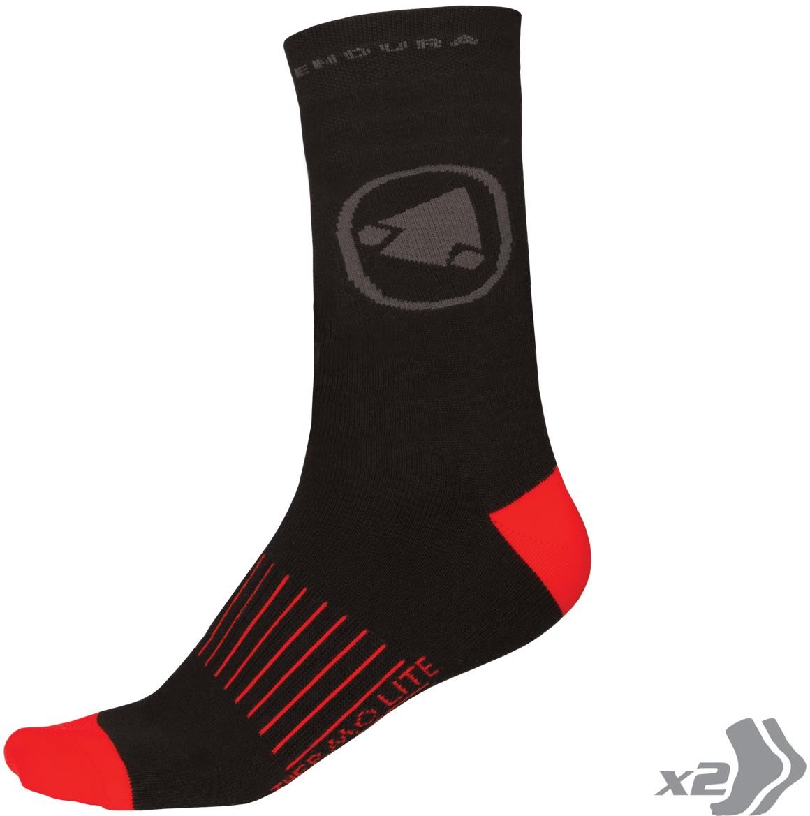 Endura Thermolite Winter Cycling Socks II - 2-Pack | Tredz Bikes